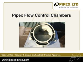 Pipex Pumping Stations, Chambers & Catchpits | PPT