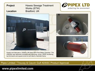 Pipex Pumping Stations, Chambers & Catchpits | PPT