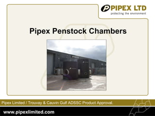 Pipex Pumping Stations, Chambers & Catchpits | PPT