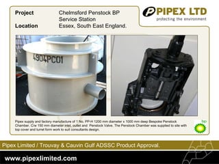 Pipex Pumping Stations, Chambers & Catchpits | PPT