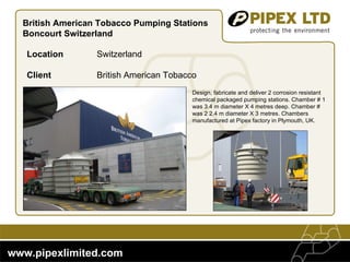 Pipex Pumping Stations, Chambers & Catchpits | PPT