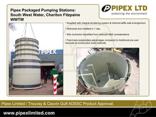 Pipex Pumping Stations, Chambers & Catchpits | PPT