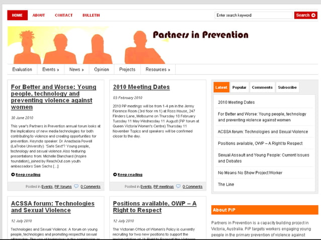 PiP network as a model for capacity building | PPT