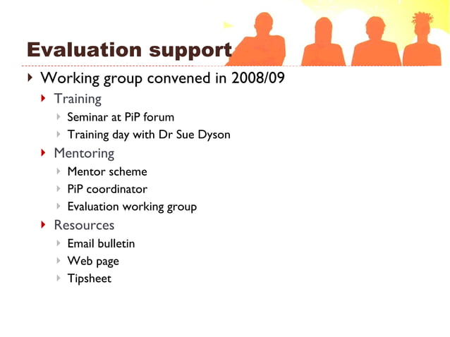 PiP network as a model for capacity building | PPT