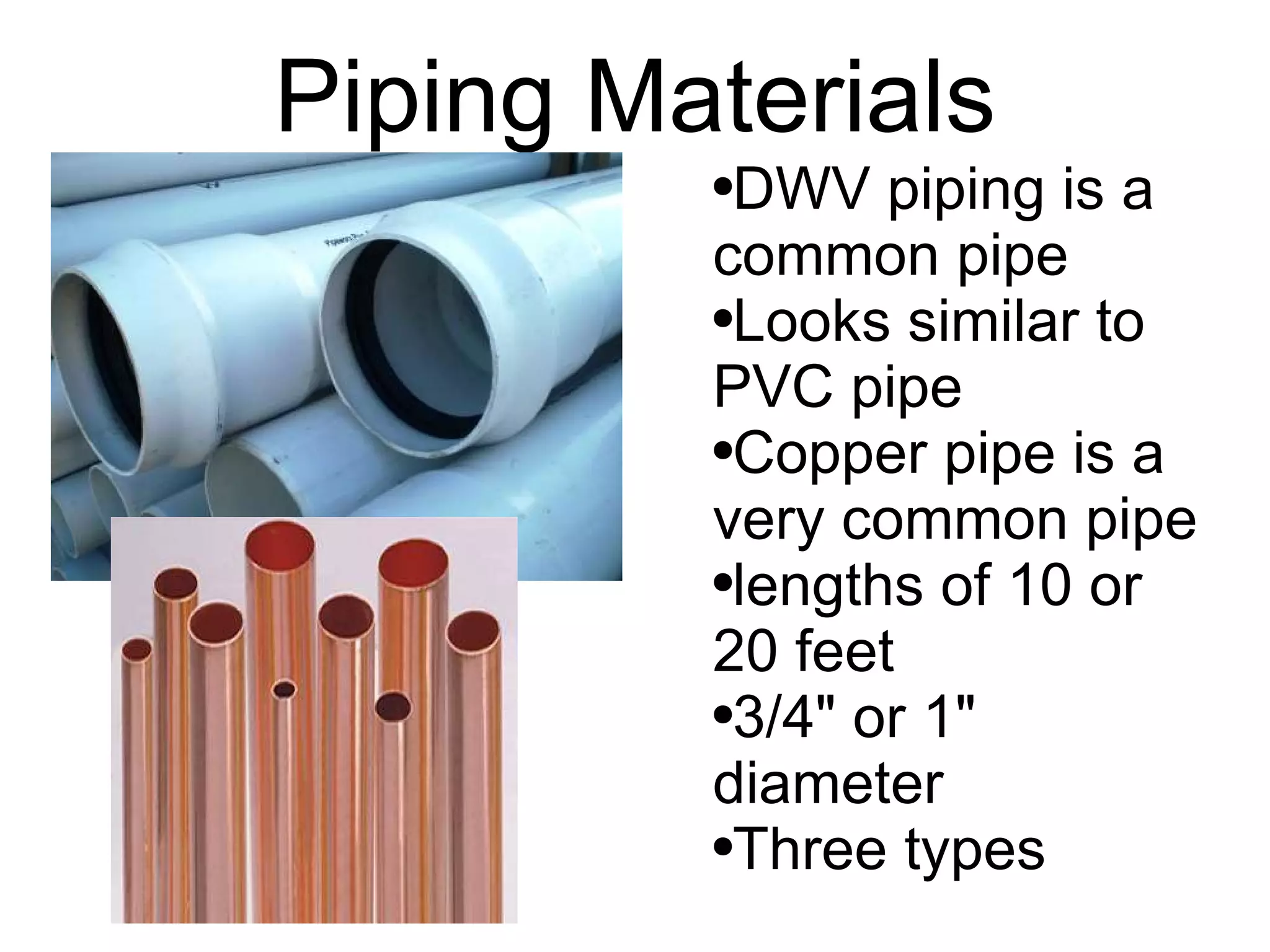 Piping Materials | PPT