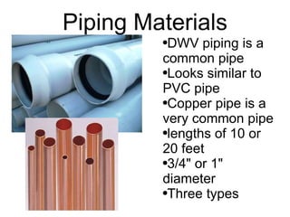 Piping Materials | PPT