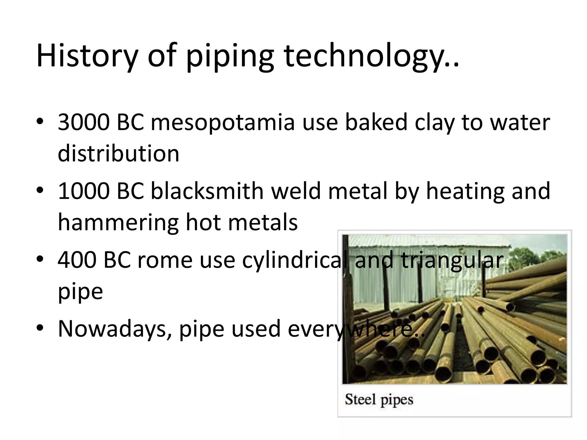 Piping and pipeline | PPTX