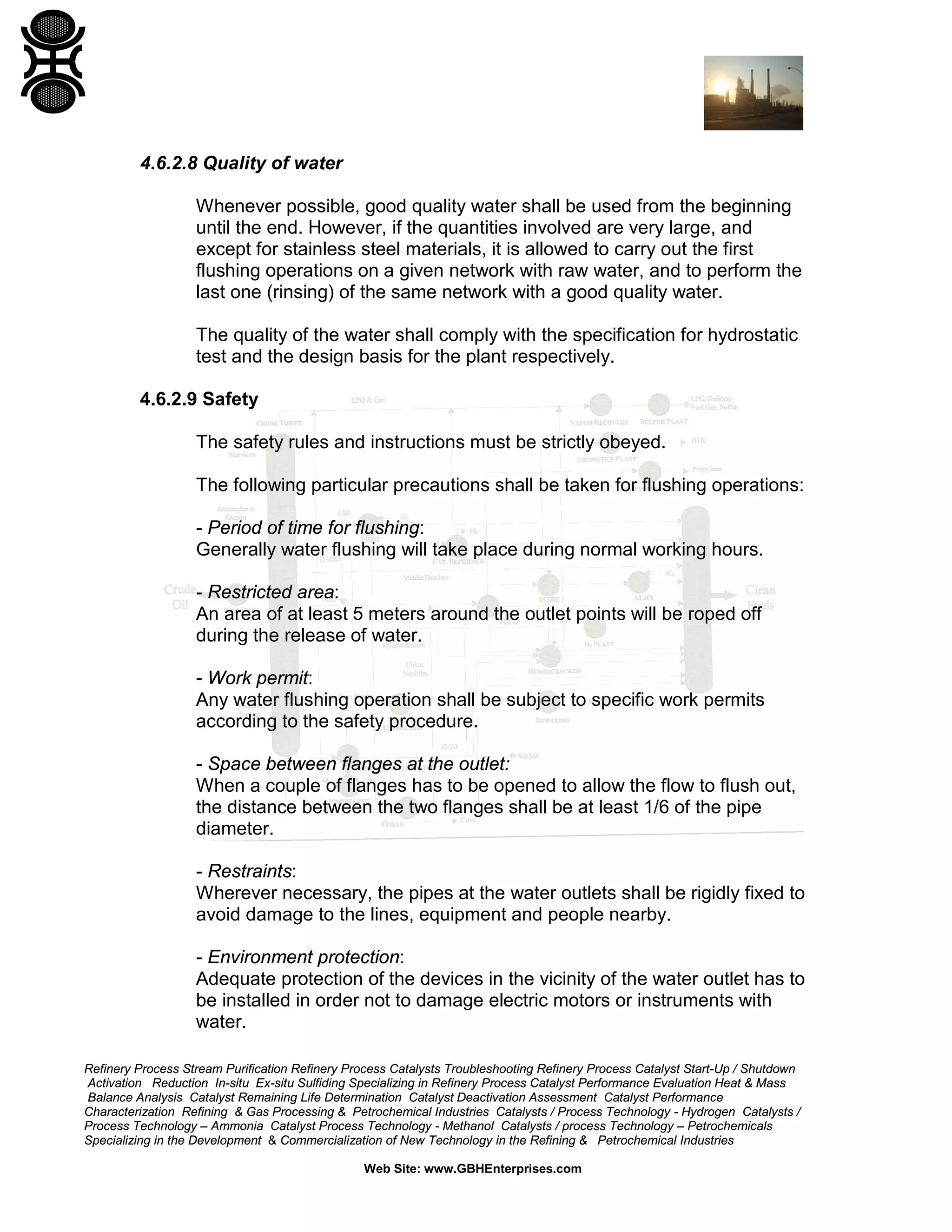 Piping and Vessels Flushing and Cleaning Procedure | PDF