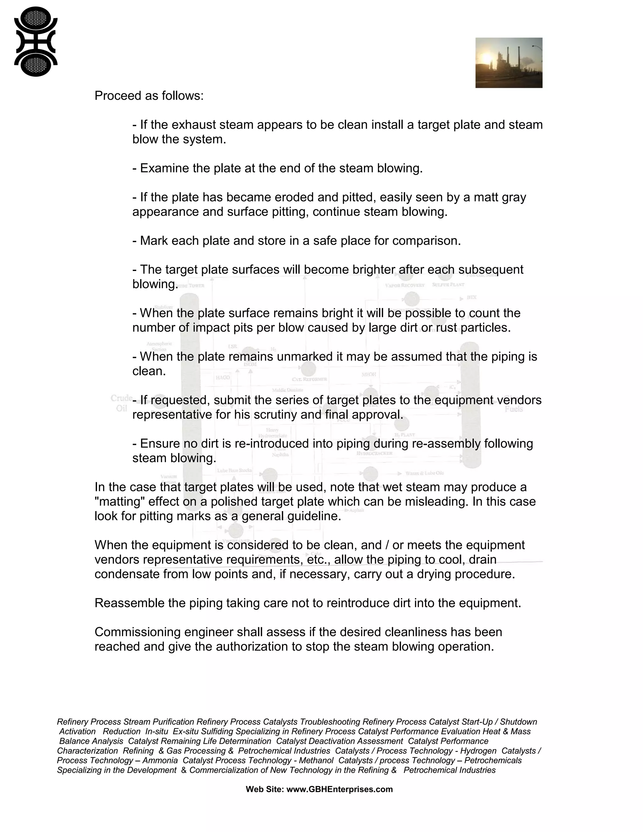 Piping and Vessels Flushing and Cleaning Procedure | PDF