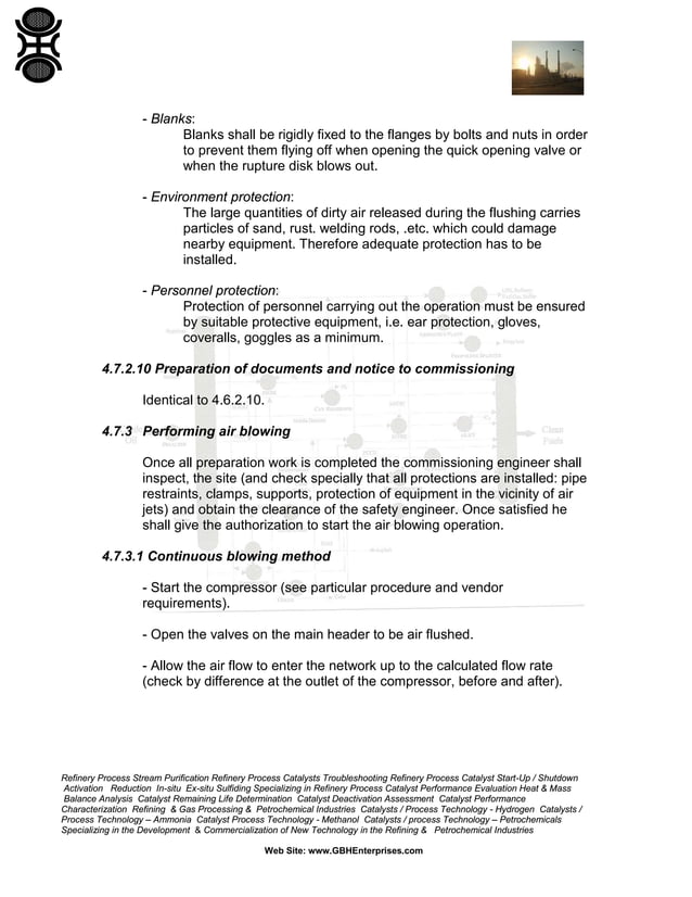 Piping and Vessels Flushing and Cleaning Procedure | PDF