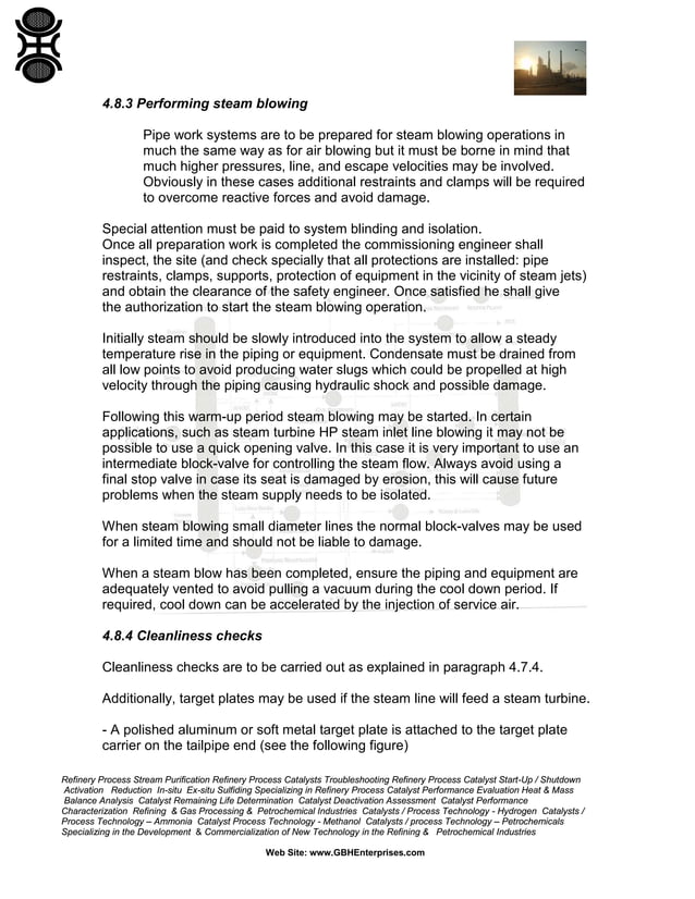 Piping and Vessels Flushing and Cleaning Procedure | PDF
