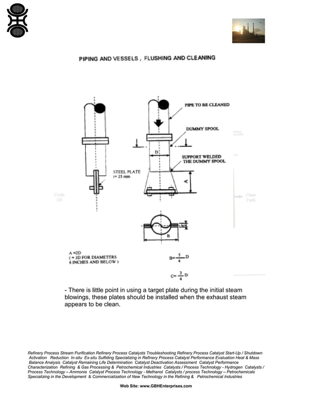 Piping and Vessels Flushing and Cleaning Procedure | PDF