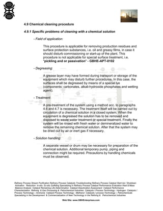 Piping and Vessels Flushing and Cleaning Procedure | PDF