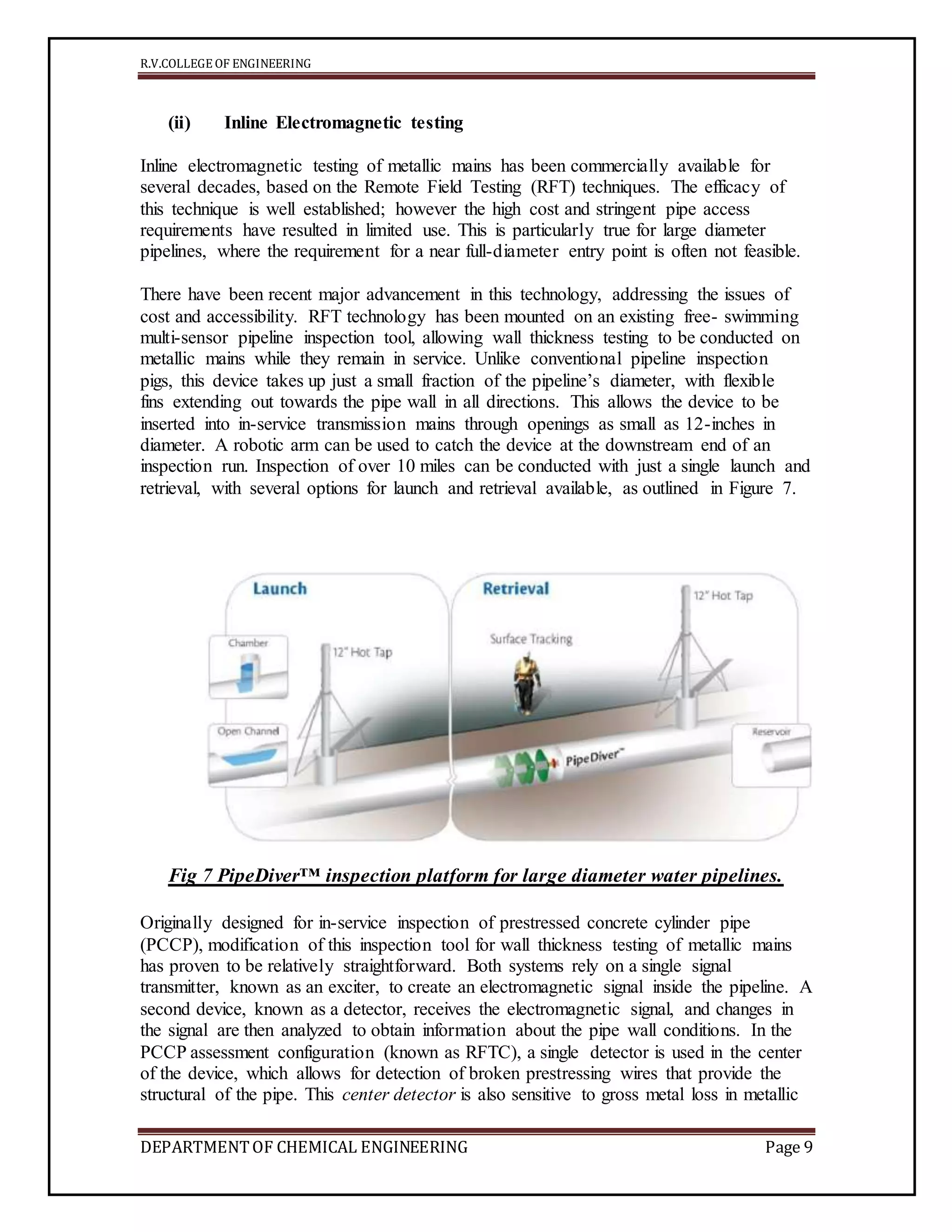 Recent Advancements in Piping industry and Piping materials. | DOCX