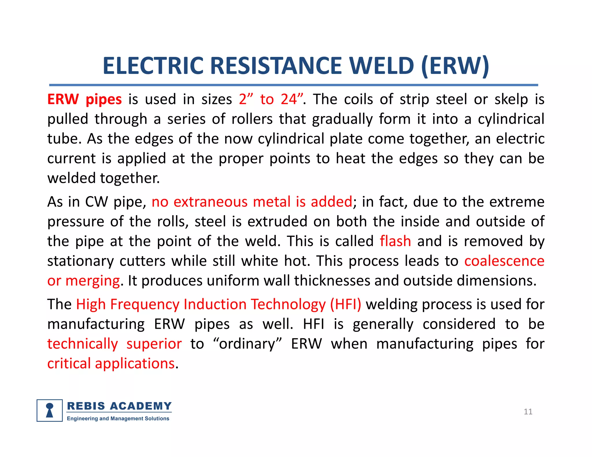Piping components, materials, codes and standards part 1- pipe | PDF