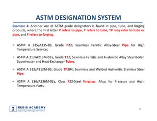 Piping components, materials, codes and standards part 1- pipe | PDF