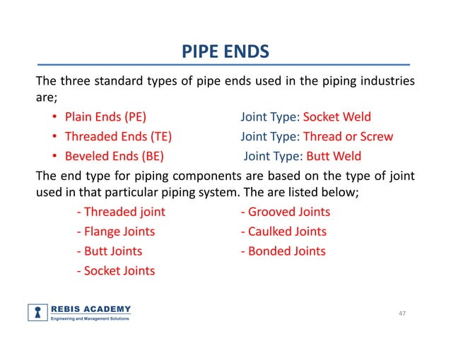 Piping components, materials, codes and standards part 1- pipe | PDF