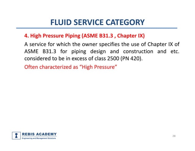 Piping components, materials, codes and standards part 1- pipe