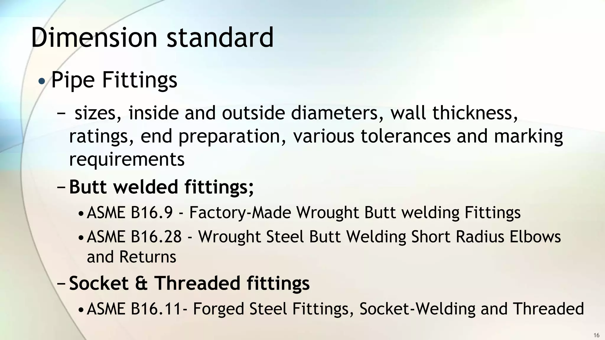 Piping Training course-How to be an Expert in Pipe & Fittings for Oil ...