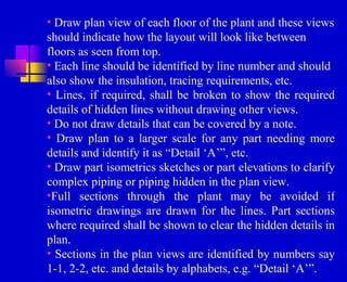 Piping Design, Drawing, Drafting & Isometrics Knowledge | PDF