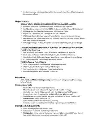 Piping engineer cv | PDF | Civil Engineering Industry | Industries