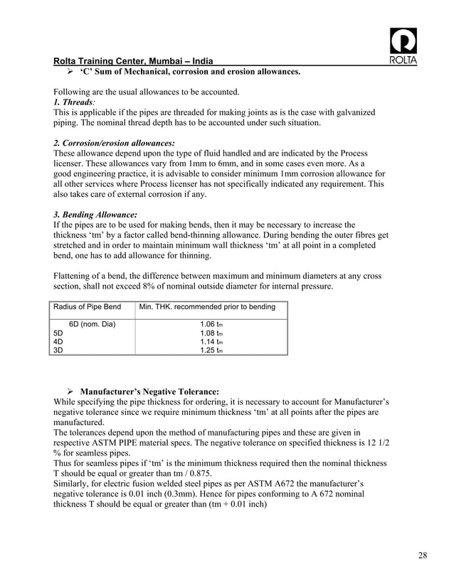 Piping engineering guide | PDF