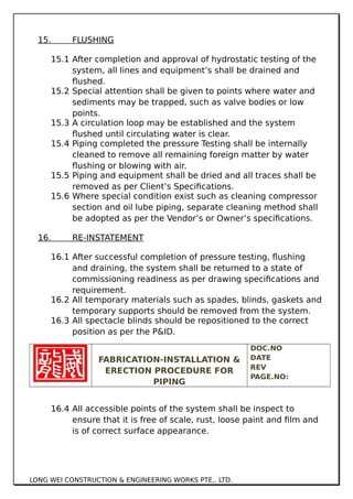 Piping Installation and Erection Procedure.pdf