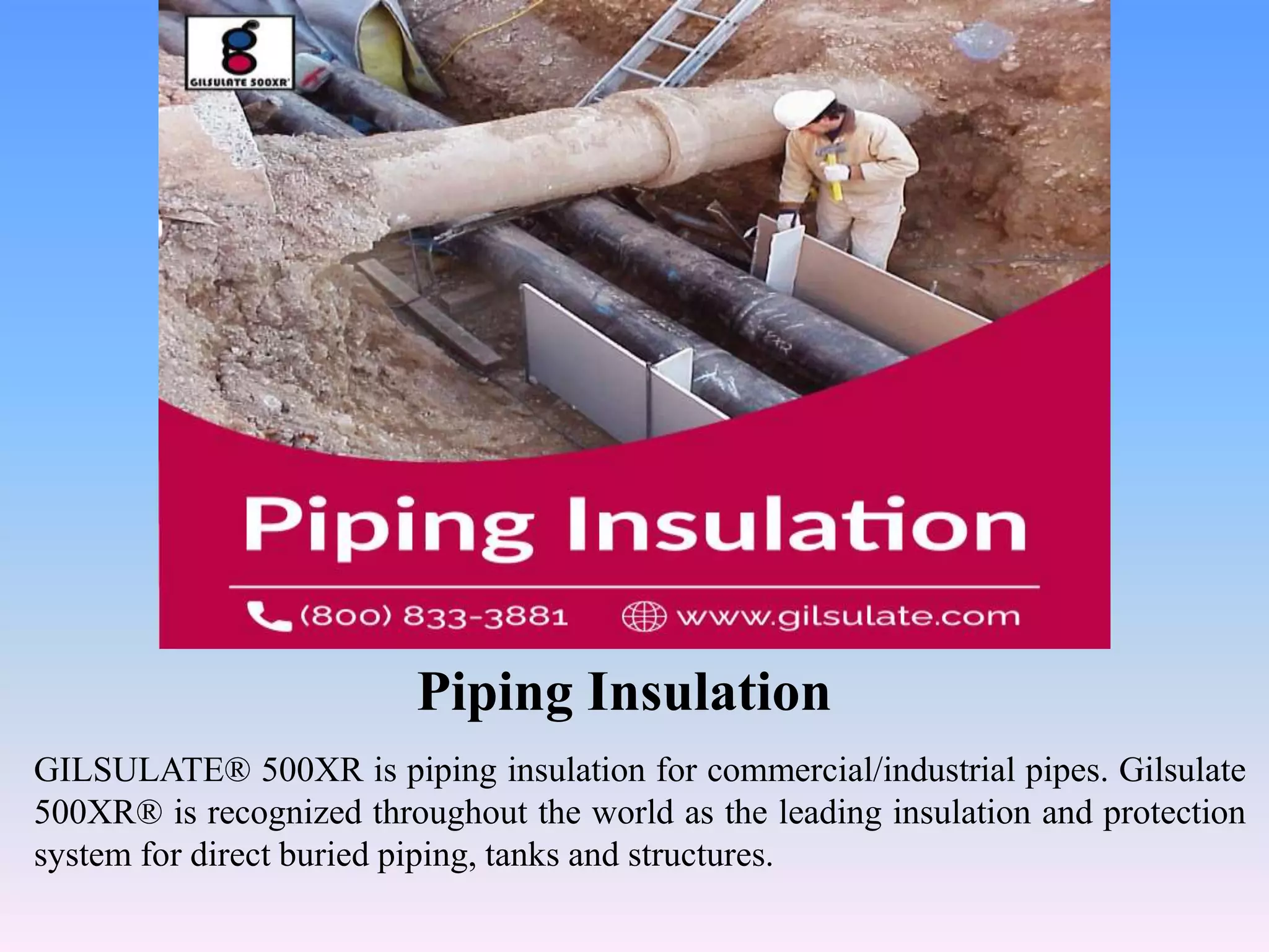 Piping insulation | PPTX