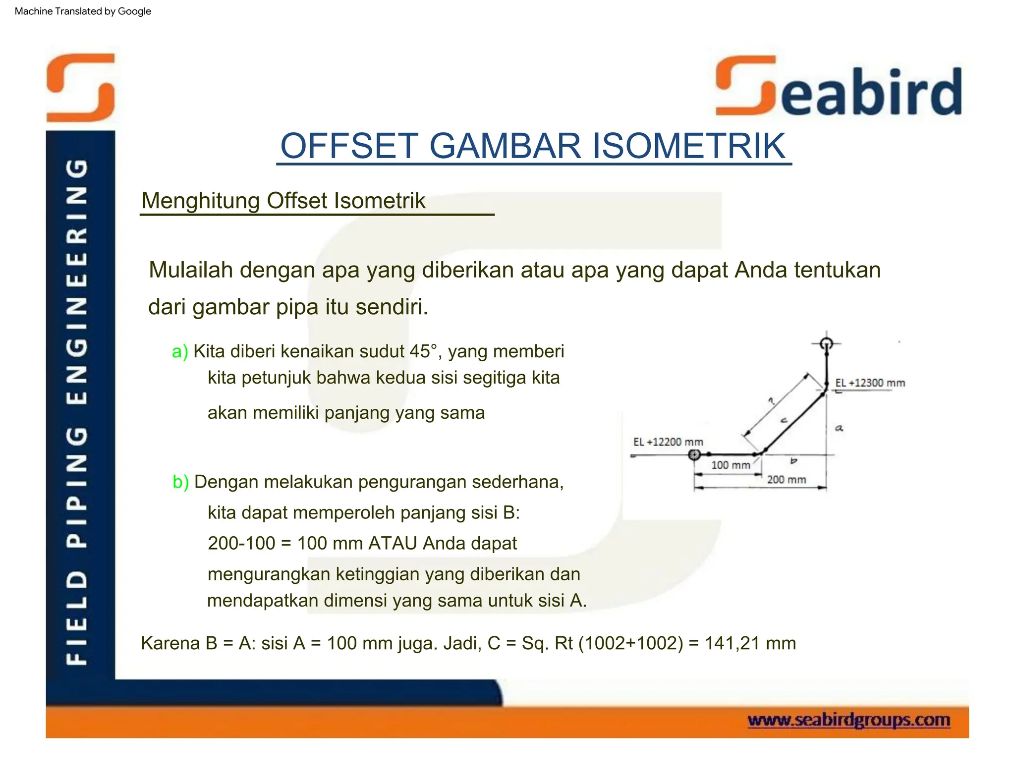 PIPING ISOMETRIK Dengan Bahasa Indonesia | PDF