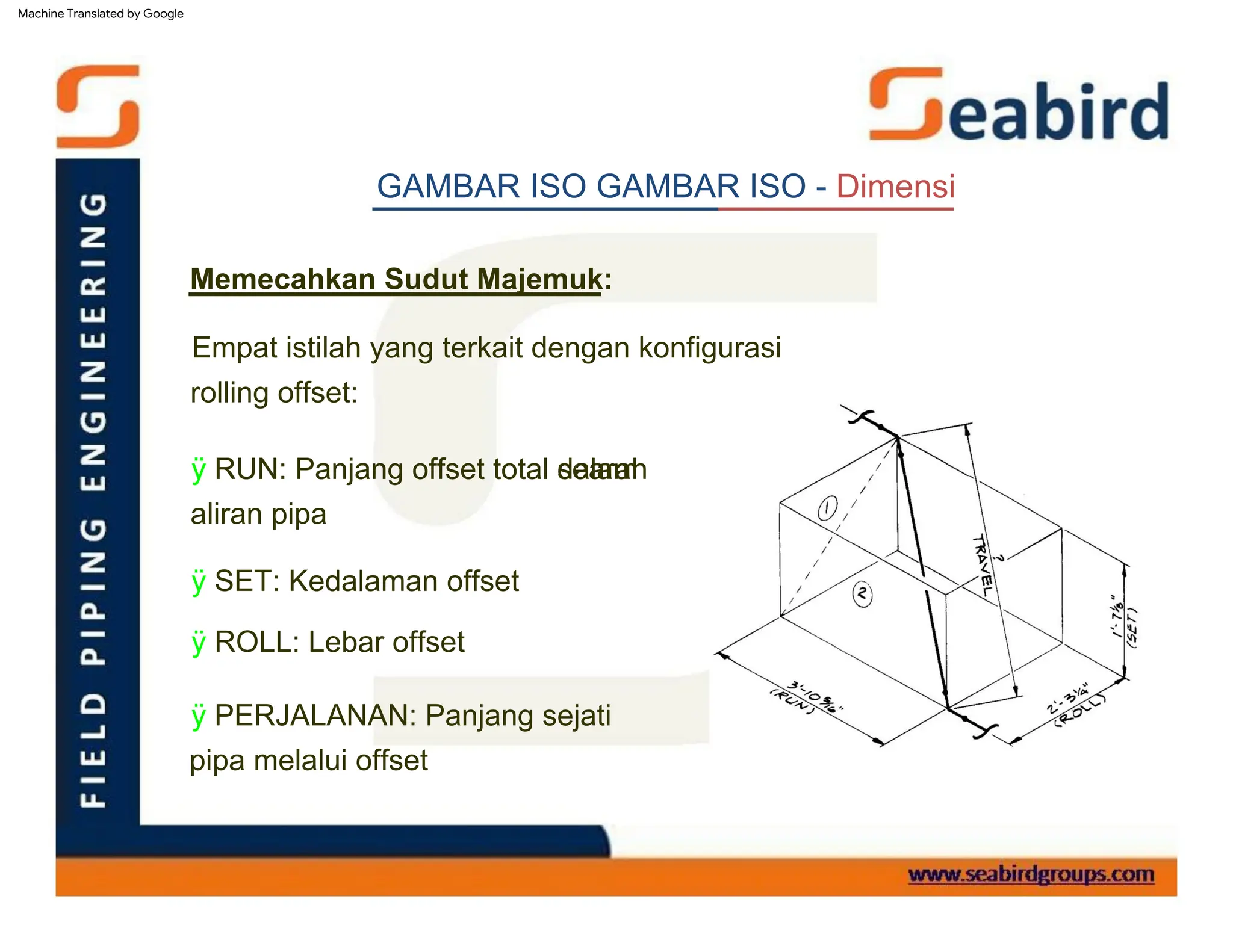 PIPING ISOMETRIK Dengan Bahasa Indonesia | PDF