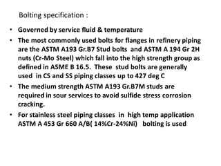 Piping Material Specification | PDF