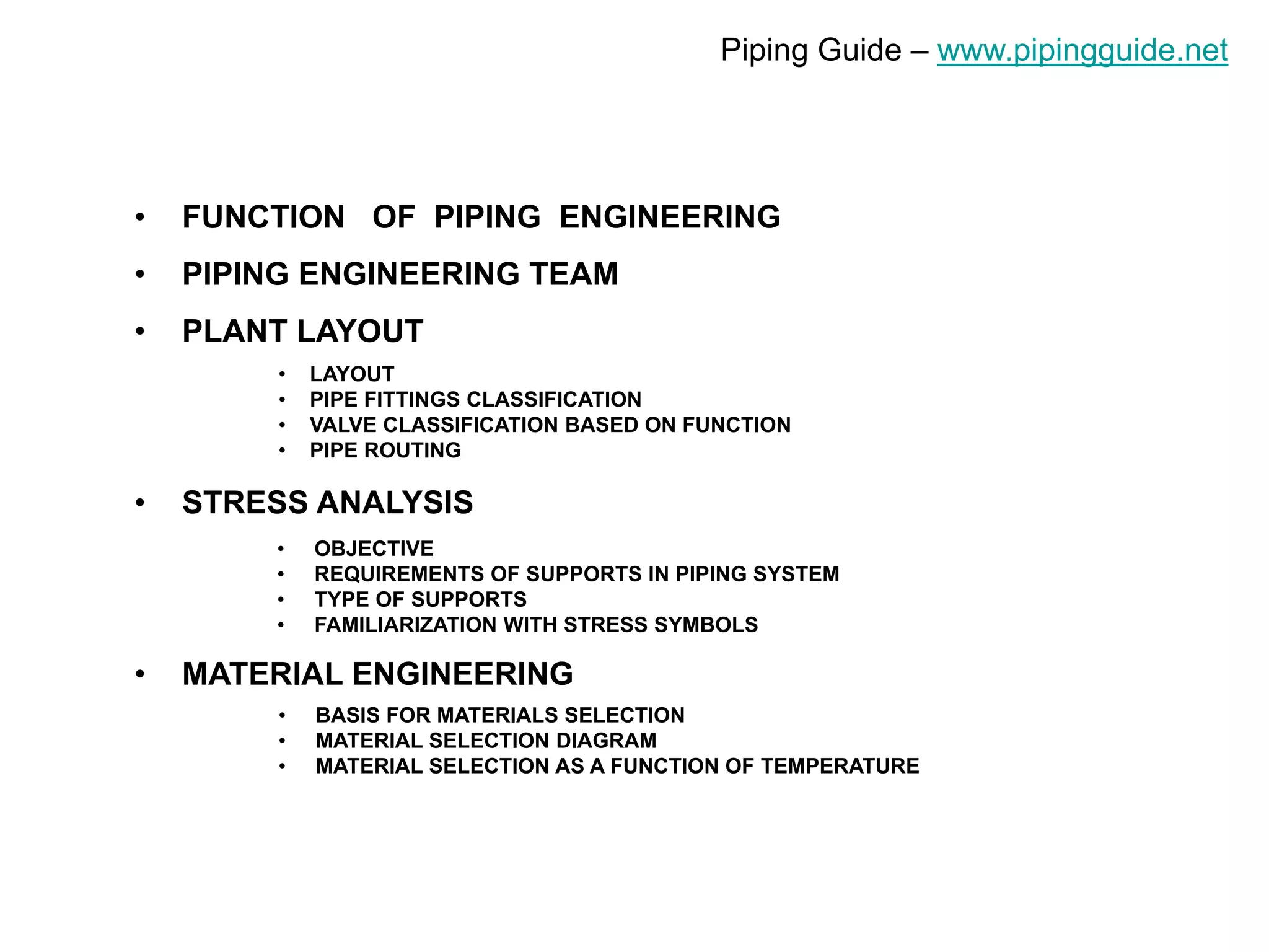 Piping presentation part ii 2 | PDF