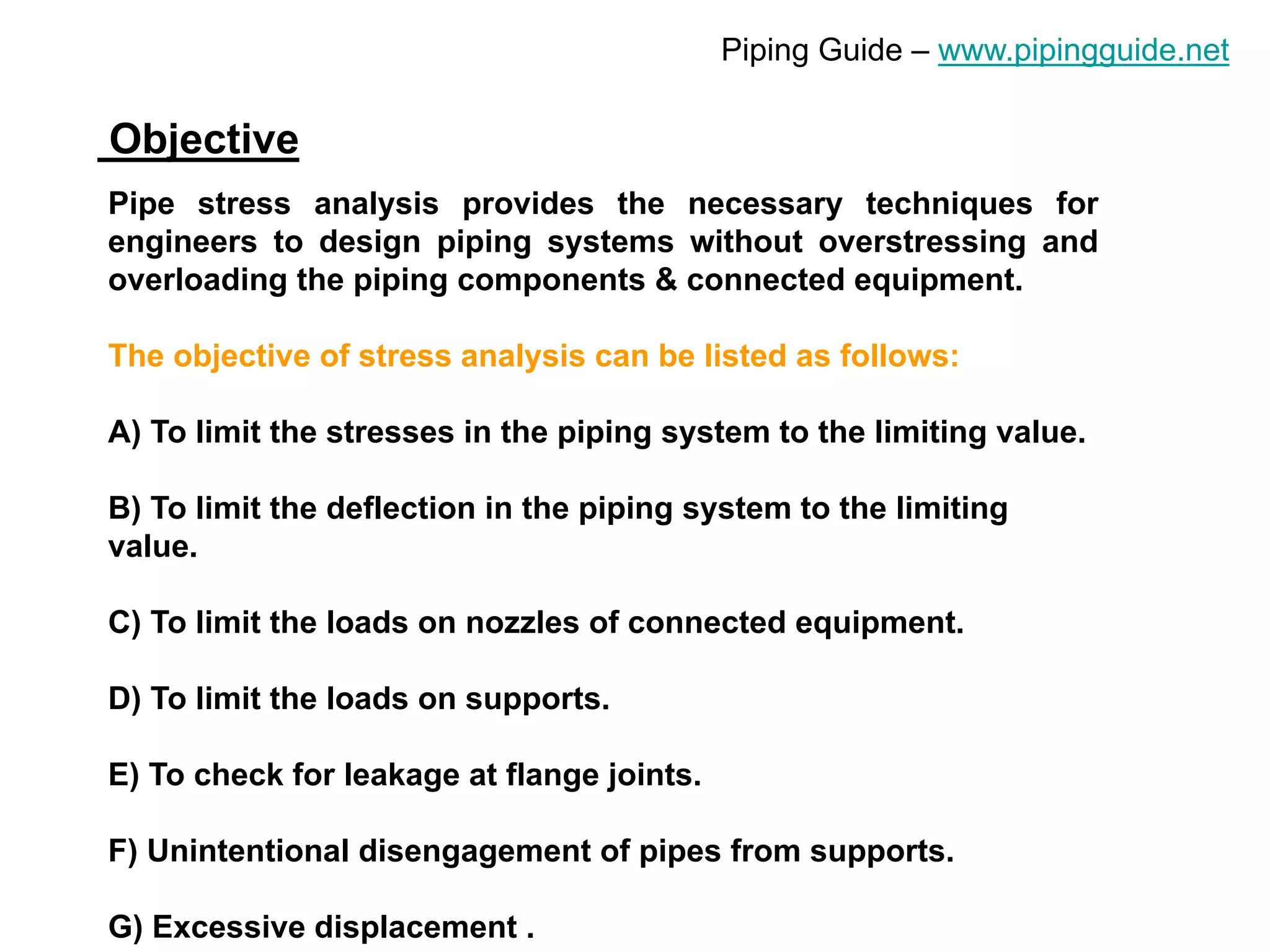 Piping presentation part ii 2 | PDF