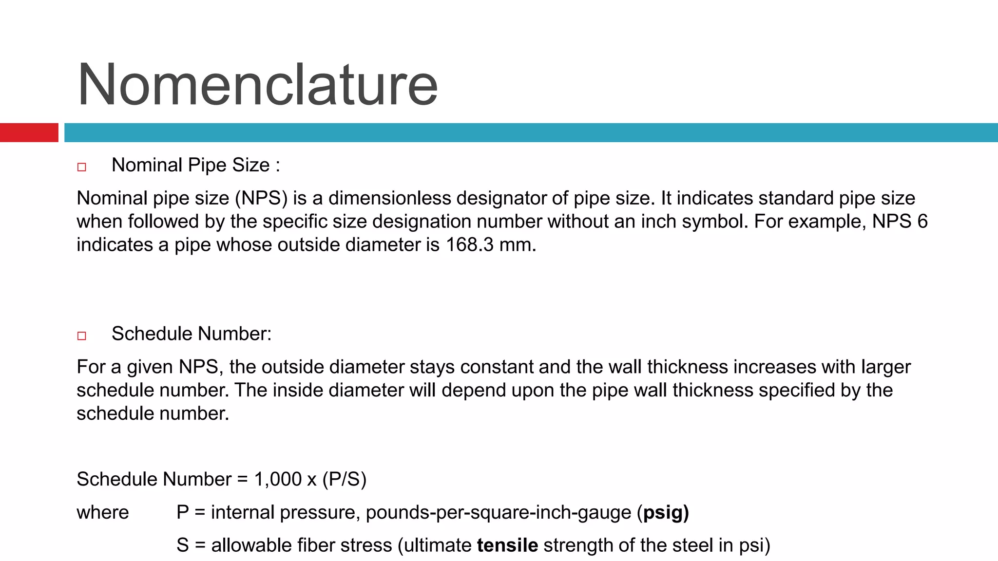Piping system presentation | PPTX