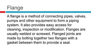 Piping system presentation | PPTX