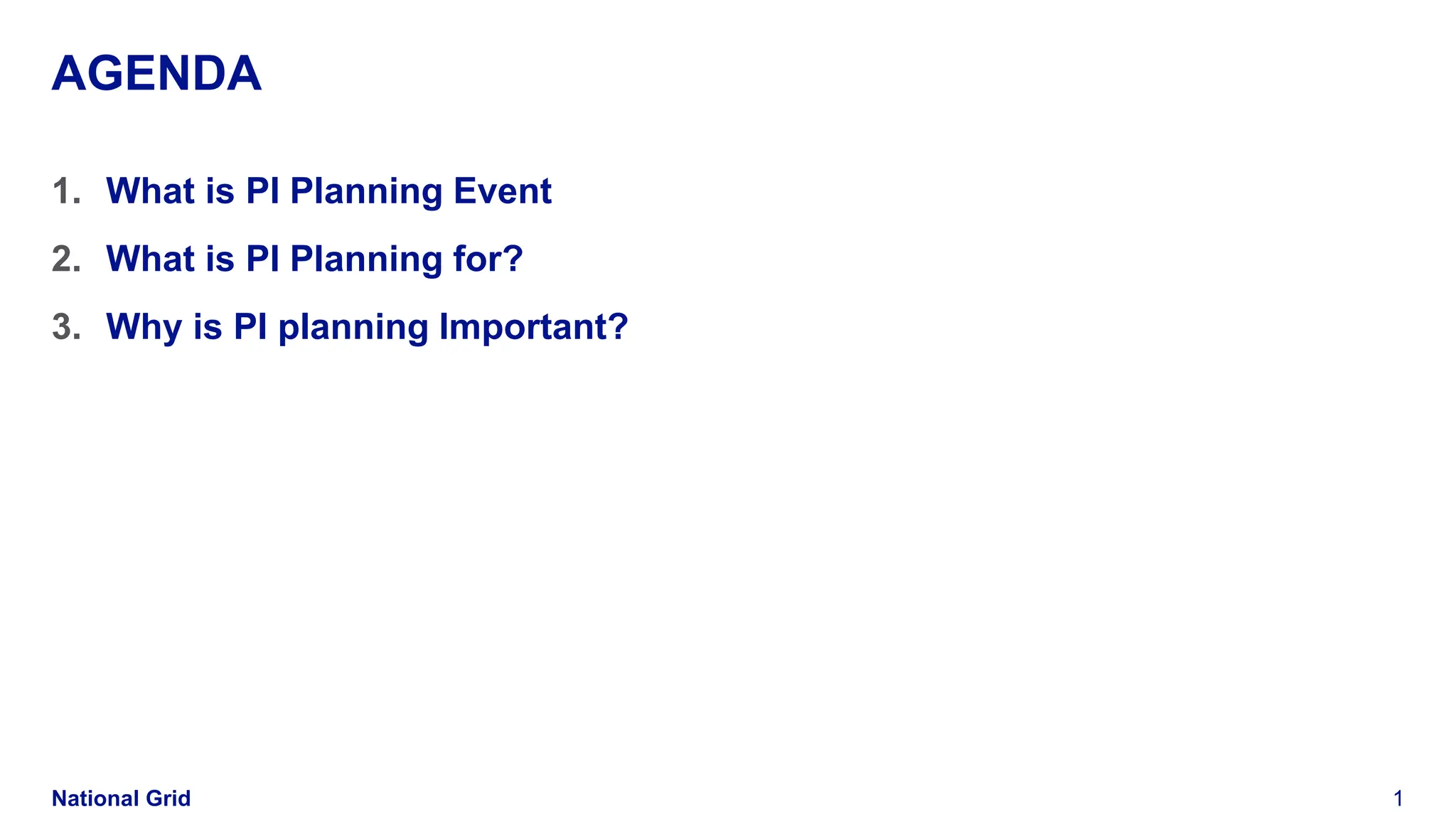 Program Increment Planning and Its Importance | PPTX