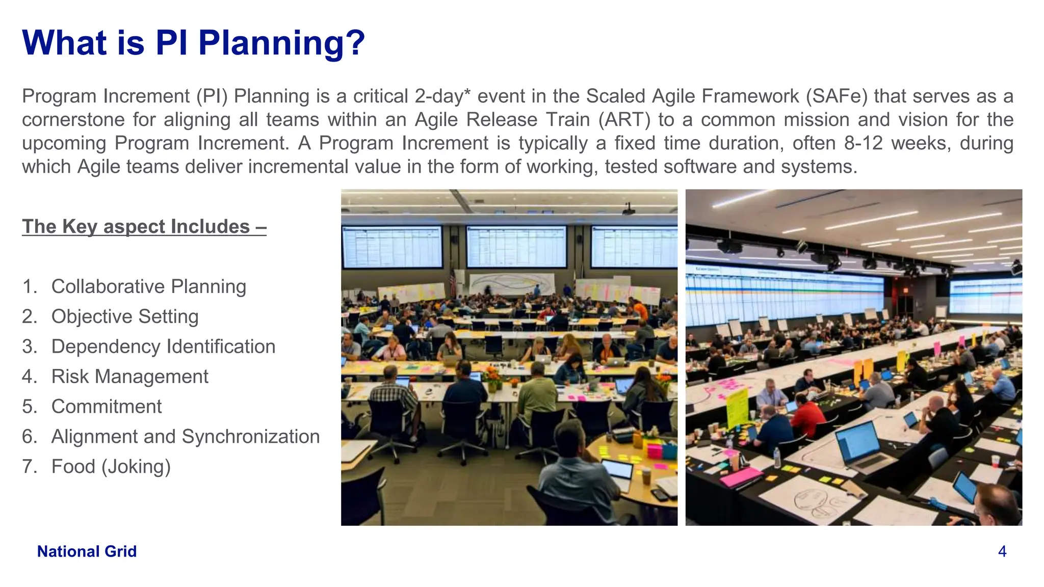 Program Increment Planning and Its Importance | PPTX