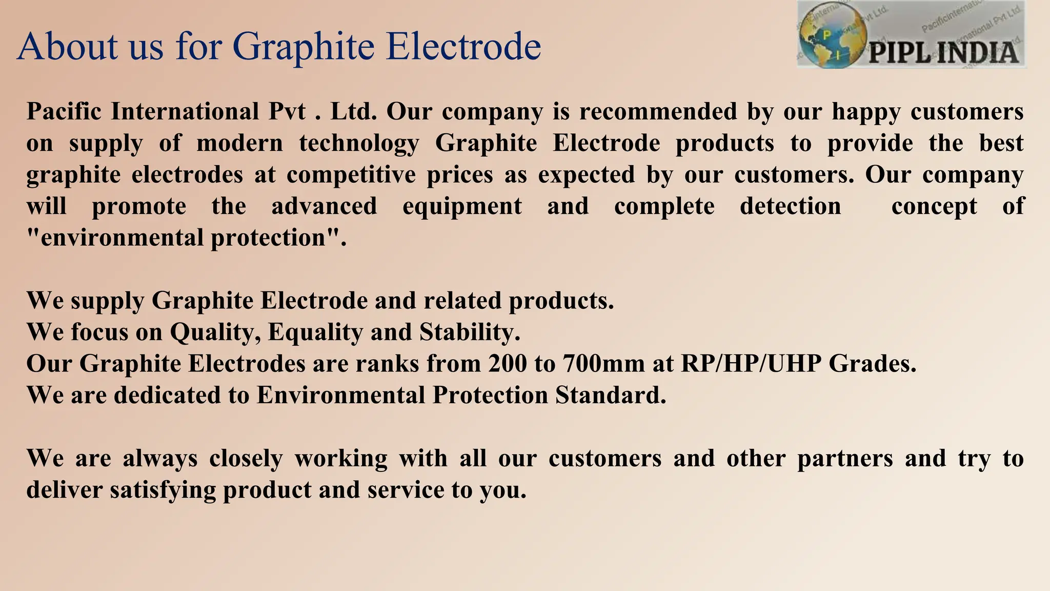 PIPL Graphite Electrode.pptx