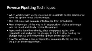 How to Use Pipetts | PPTX