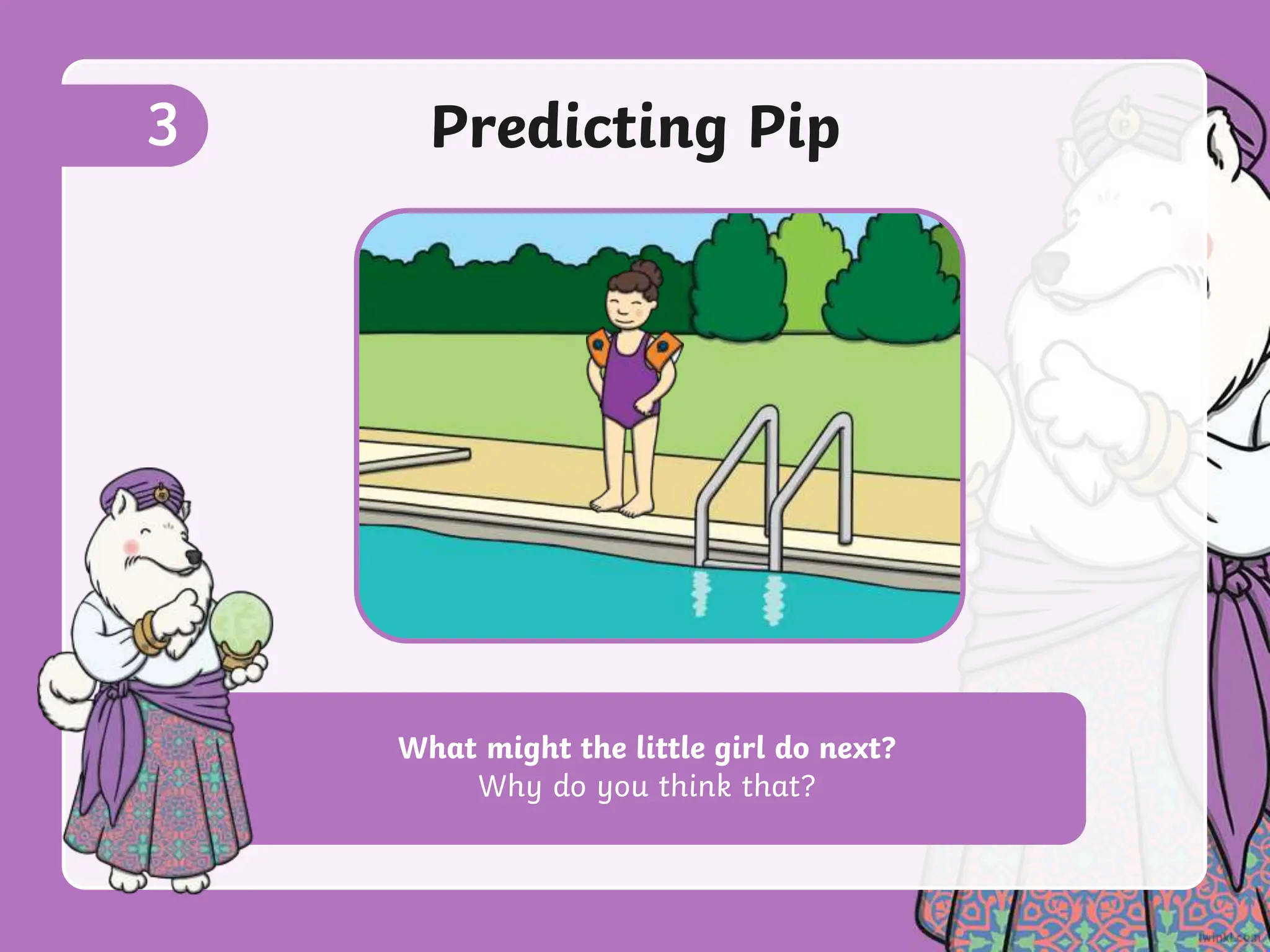 Pip Predicts PowerPoint .ppt looks at the child centered activities. | PPT