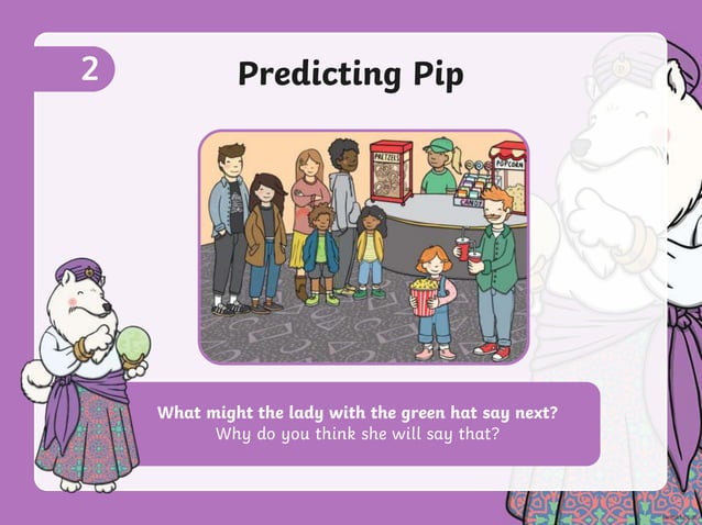 Pip Predicts PowerPoint .ppt looks at the child centered activities. | PPT