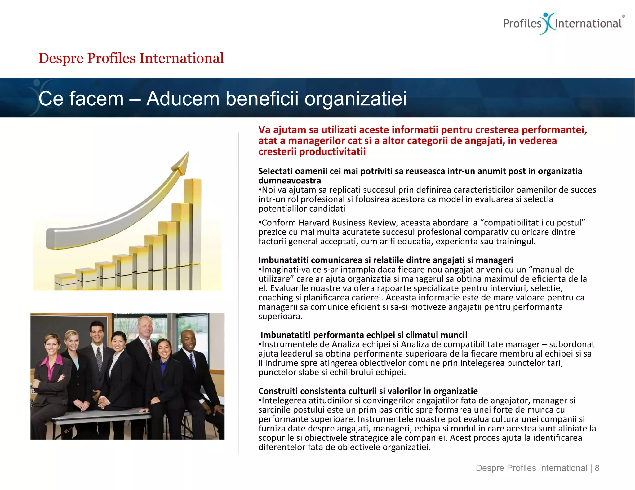 Profiles International Romania - Prezentare | PPT