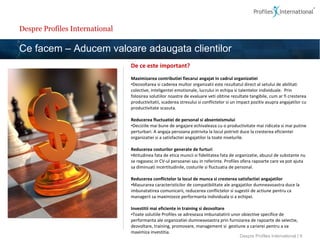 Profiles International Romania - Prezentare | PPT