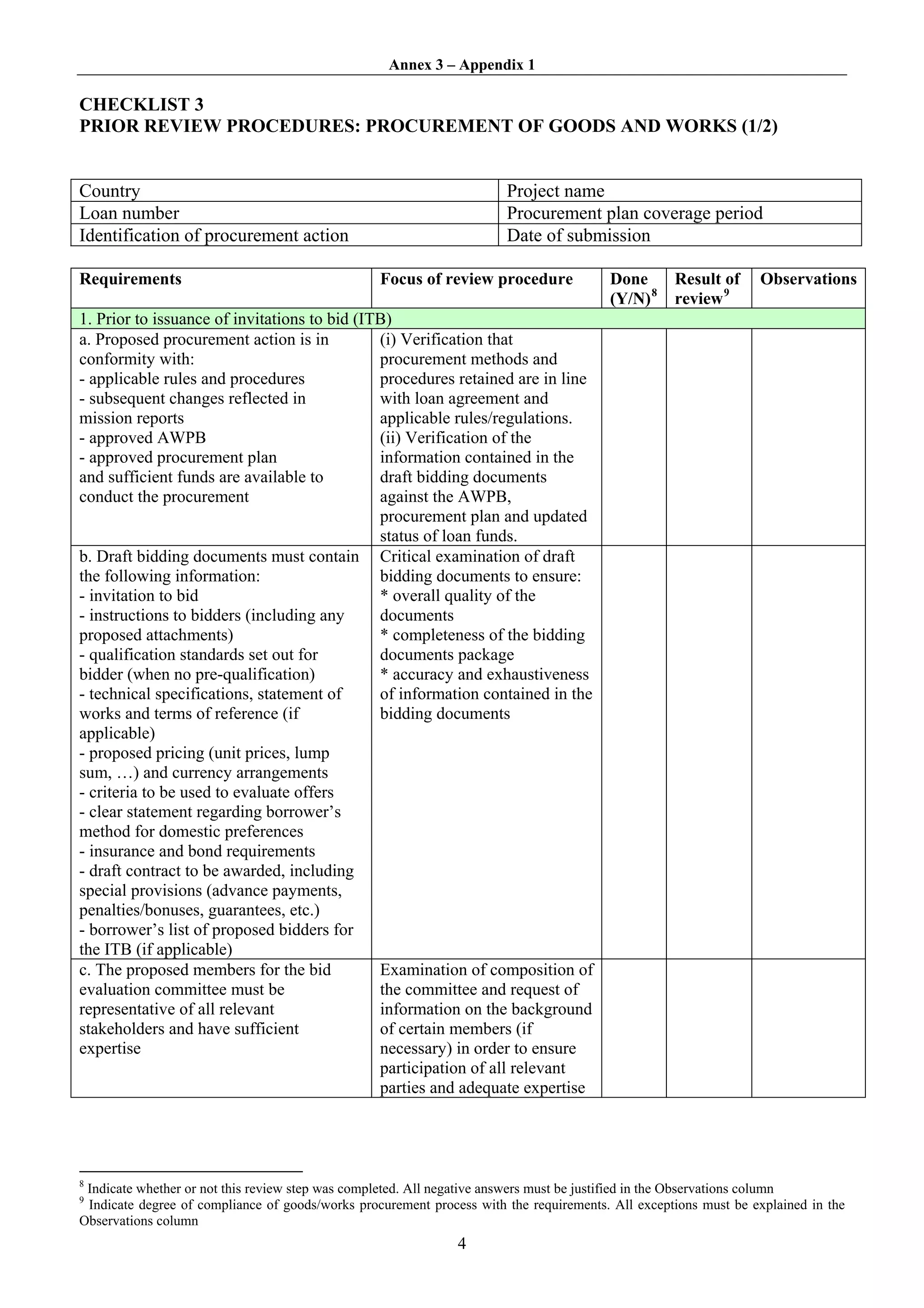 IFAD Procurement Guidelines revised 2008 | PDF | Business Accounting ...