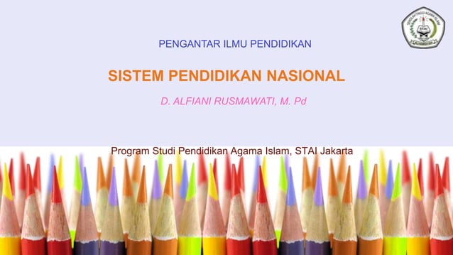 Pip sistem pendidikan nasional | PPTX