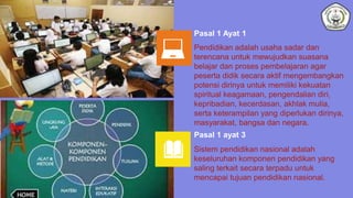 Pip sistem pendidikan nasional | PPTX