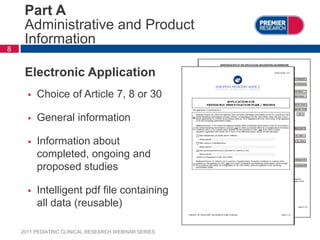 Planning your Paediatric Investigation Plan (PIP) Submission in Europe ...