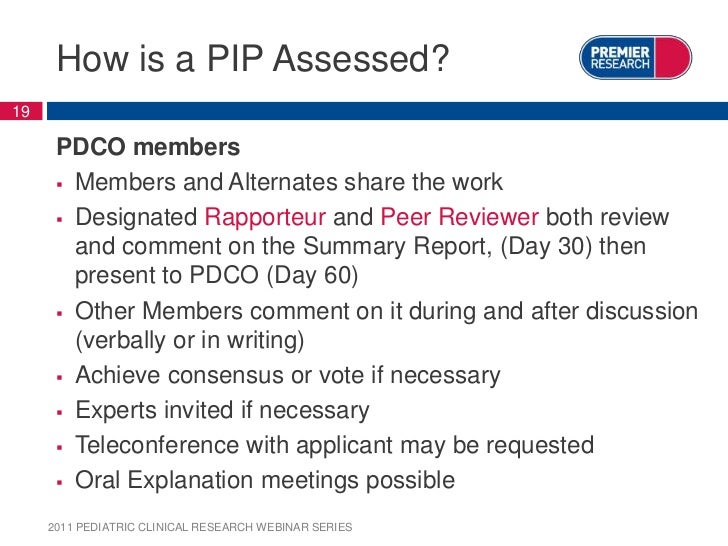 Planning your Paediatric Investigation Plan (PIP) Submission in Euro…