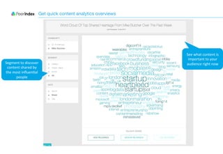 PiQ - the social dashboard powered by the Science of Influence | PDF