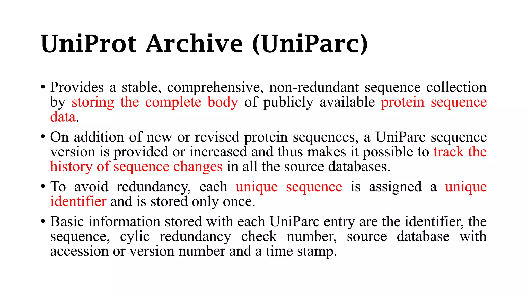 PIR- Protein Information Resource | PDF